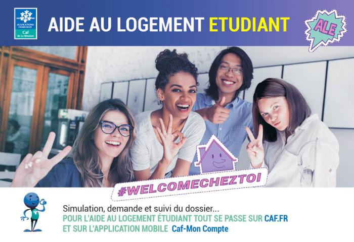 CAF - AIDE AU LOGEMENT ÉTUDIANT, tout se passe sur www.caf.fr